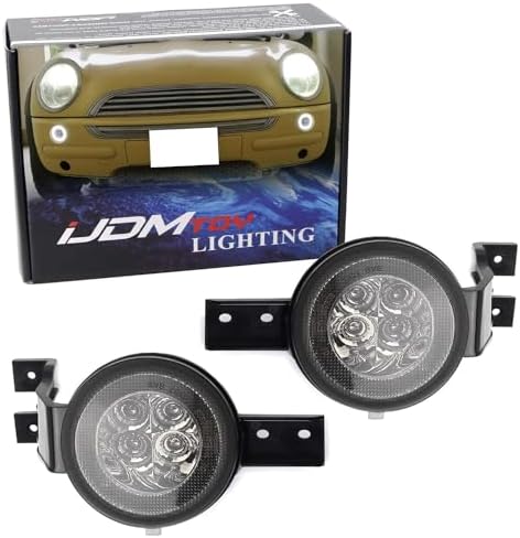 Amazon.com: SHINEFIT LED Front White Halo DRL Driving Parking Light ...