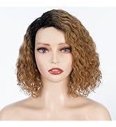 Amazon.com : FASHION IDOL Short Straight Human Hair Bob Wig with Bangs ...