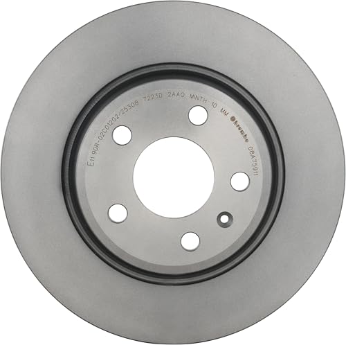 Brembo 08.A759.11 UV Coated solid Rear Brake Rotor AUDI/AUDI (FAW)/VW ...
