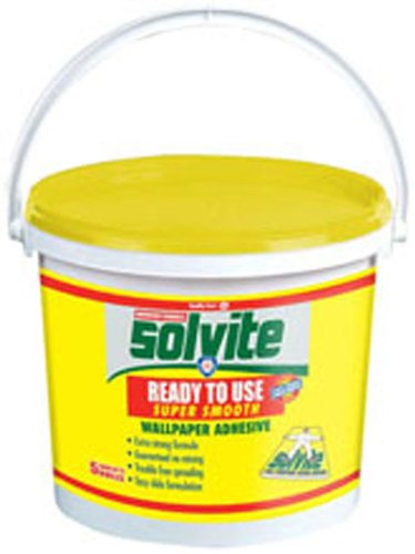 Solvite Ready To Use Wallpaper Paste - Up to 5 Rolls : Amazon.co.uk ...