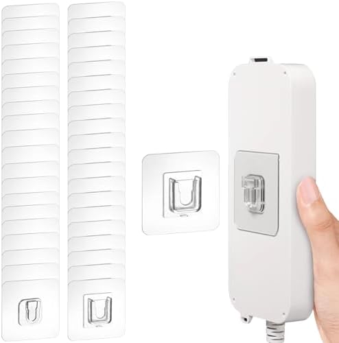 Amazon.com: TSBSHum Double Sided Adhesive Wall Hooks,20 Pack Self ...