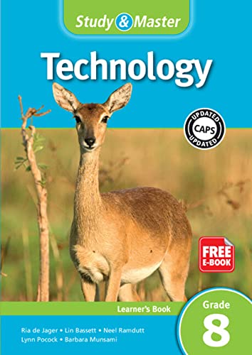 Buy Study and Master Technology Grade 8 Learners Book (CAPS Technology ...