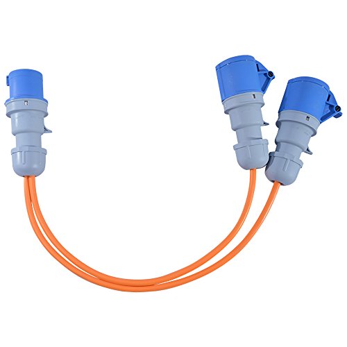 Electric Hook-Up Two-way Splitter - Caravan Helper