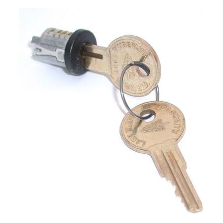 Timberline Lock Plug Brass Keyed Alike Key Number 100 (1) - Cabinet And ...