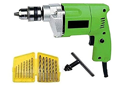 SHOPEE BRANDED 10mm 300W 2600RPM Powerful Drill Machine With 13Pcs Bits ...