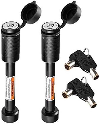 Amazon.com: Cenipar Trailer Hitch Lock Set Includes Yellow Trailer ...
