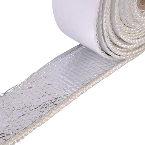 Snapklik.com : AutoEC Heat Shield Tape, Self-Adhesive Heat Reflective ...