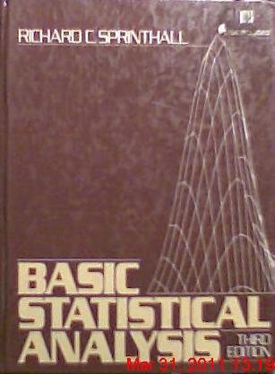 Buy Basic Statistical Analysis Book Online at Low Prices in India ...