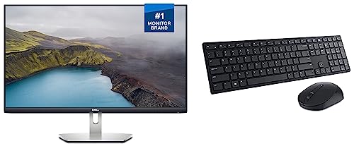 Dell 27" (68.96 cm) S2721HNM FHD Monitor 5 Yrs Warranty & KM5221W Pro ...