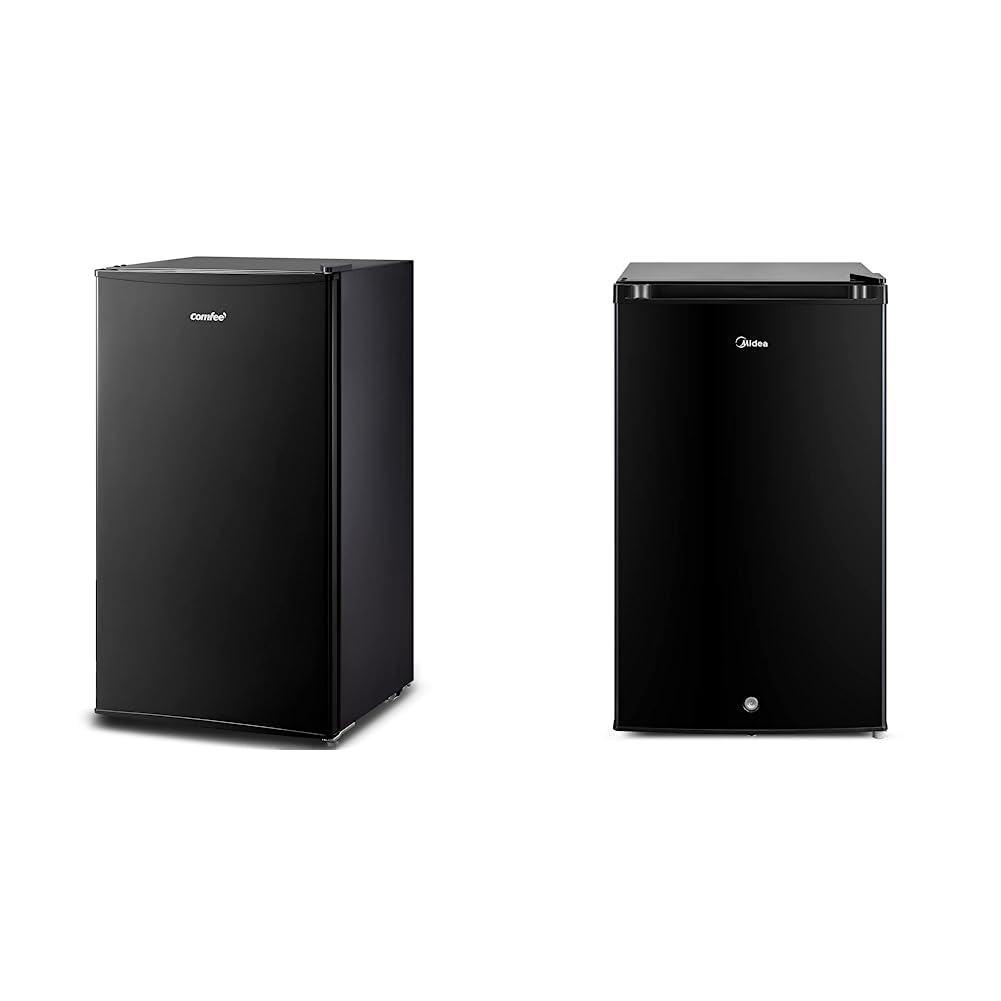 COMFEE' CRM33S3ABB 3.3 CuFt mini fridge Singel Door small Fridge for ...