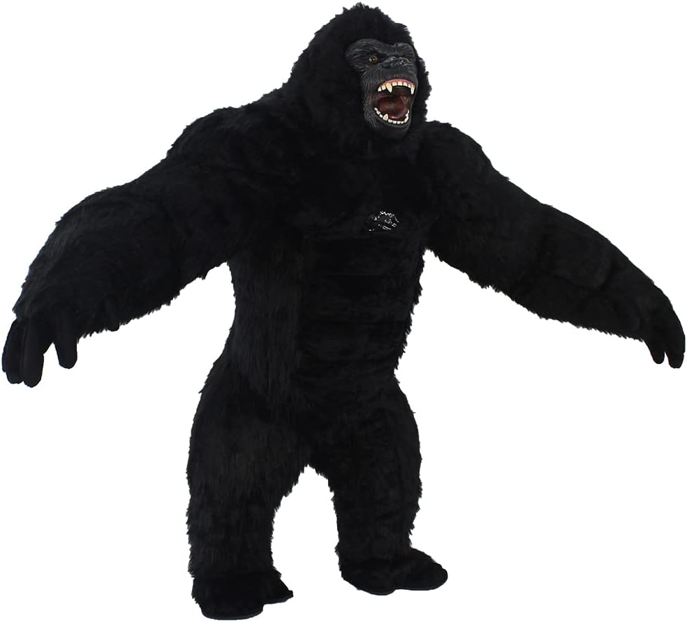 Amazon.com: 2.5m Giant Inflatable King Kong Costume Adult Gorilla Blow ...
