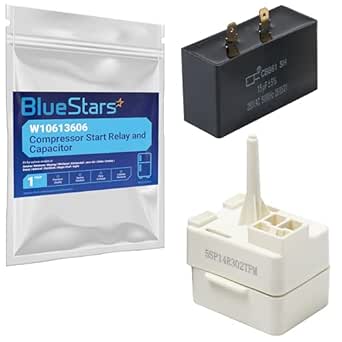 Ultra Durable W10613606 Refrigerator Compressor Start Relay and ...