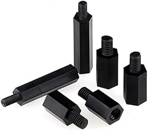 Screw Nylon Hex Male Female Standoff Pillar Mount Threaded PCB Plastic ...