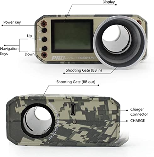 Airsoft Gun Speed Tester BBS Chronograph, X3400 With High-Definition ...