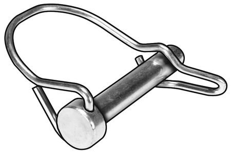 Safety Pin, Single Wire, 3/8 in, PK5: Amazon.com: Industrial & Scientific