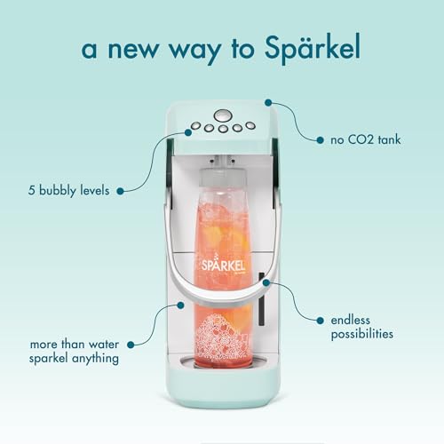 Snapklik.com : Sparkel Beverage SystemSeafoam Sparkling Water Maker ...
