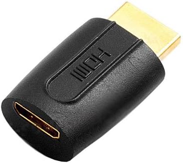 Mini HDMI Female to HDMI Male adapter/MiniHDMI = HDMI"C type": Amazon ...