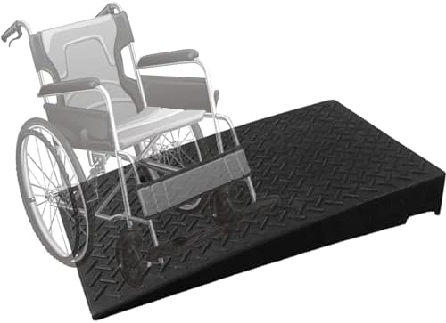 Amazon.com: 4-9 inch Rise Rubber Threshold Ramp Safety Non-Slip 39in ...