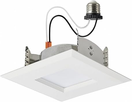Satco LED Retrofit Downlight with Stepped Baffle, CCT Selectable 2700K ...