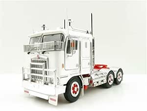 Amazon.com: Iconic Replicas for Kenworth K100G Truck - White/Red ...