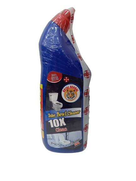 ROYAL BENGAL Hygienic Toilet Bowl Cleaner - 10X Clean Powerful and ...