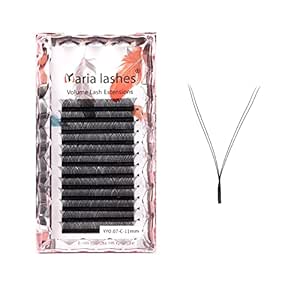 Amazon.com: Maria Sasha Y Shape Eyelashes 0.05/0.07 YY Type V Lashes ...