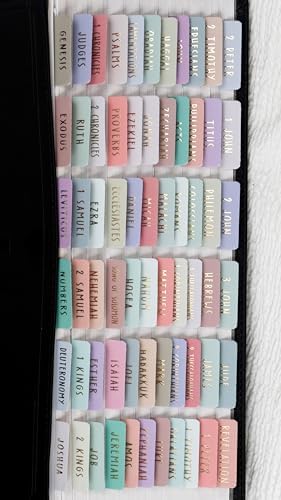 Amazon.com : UPAFEXXI-Laminated Bible Tabs (Gold foil Embossed ...