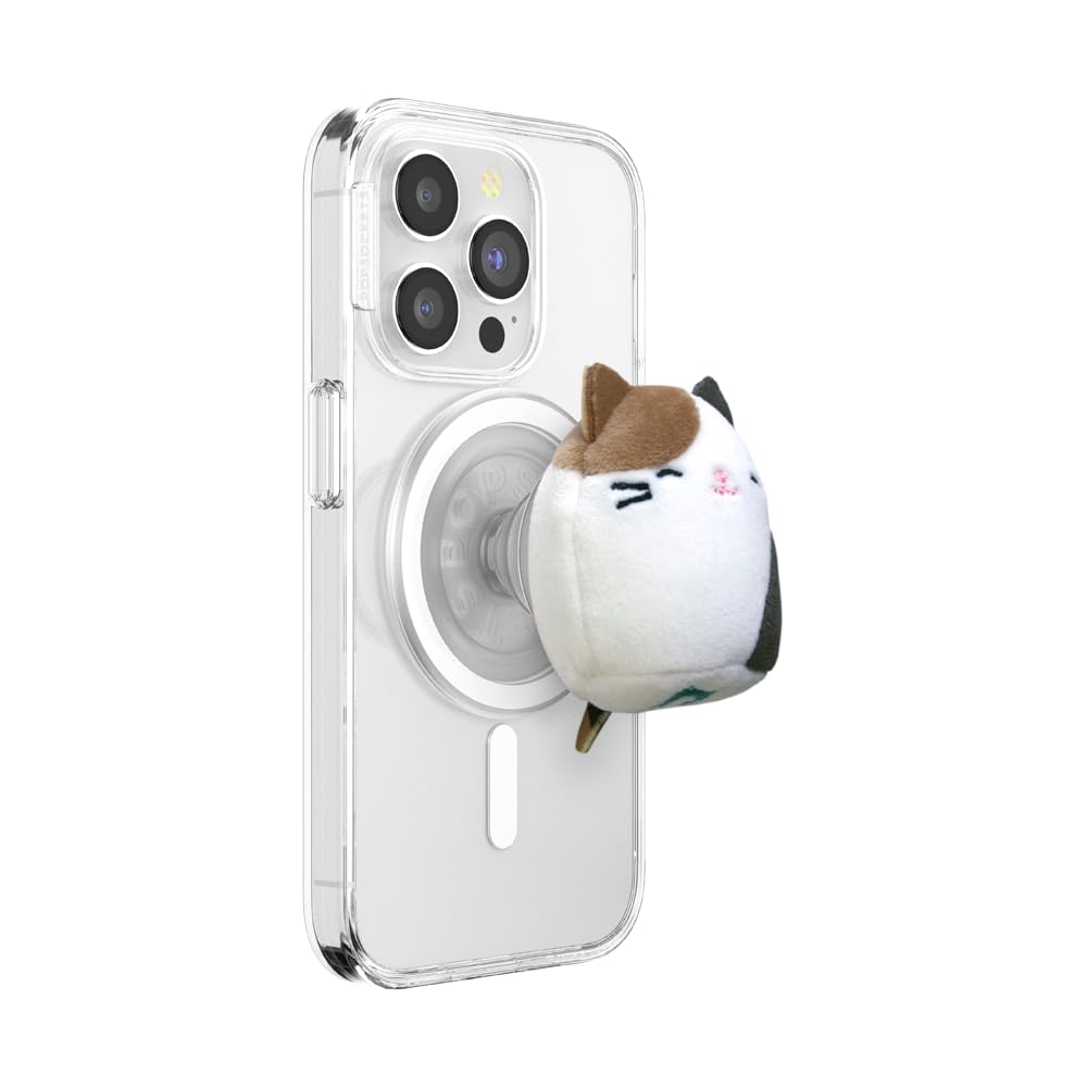 Amazon.com: PopSockets Round Phone Grip Compatible with MagSafe ...