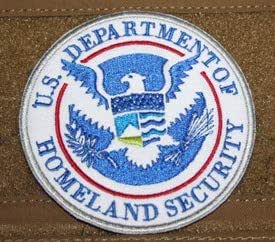 Amazon.com: DEPT of Homeland Security Military Patch Fabric Embroidered ...