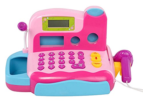 Buy Comdaq Pink Cash Register, Multi Color Online at Low Prices in ...
