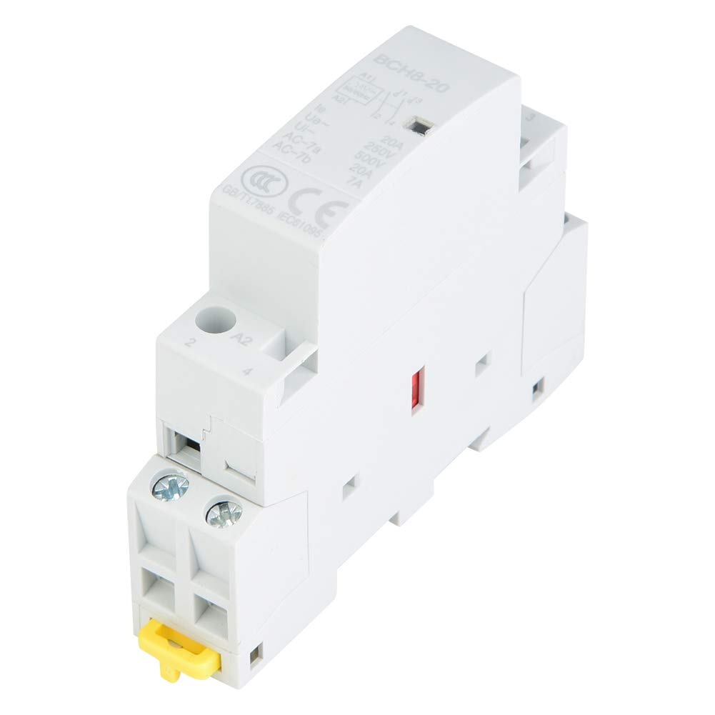 Amazon.com: Household AC Contactor, 2P 20A 24V 220V/230V 50/60Hz ...