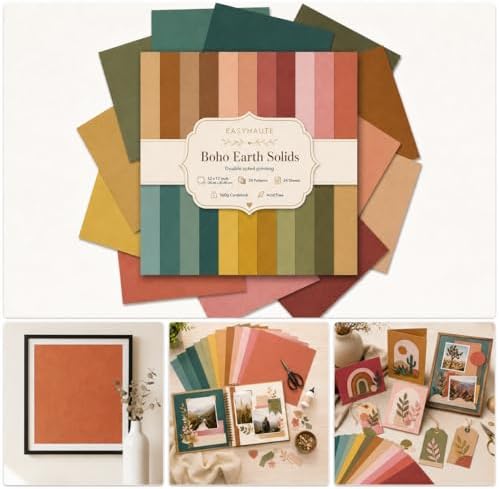 Amazon.com: Scrapbook Paper 12x12, 24 Sheets Double-Sided Decorative ...