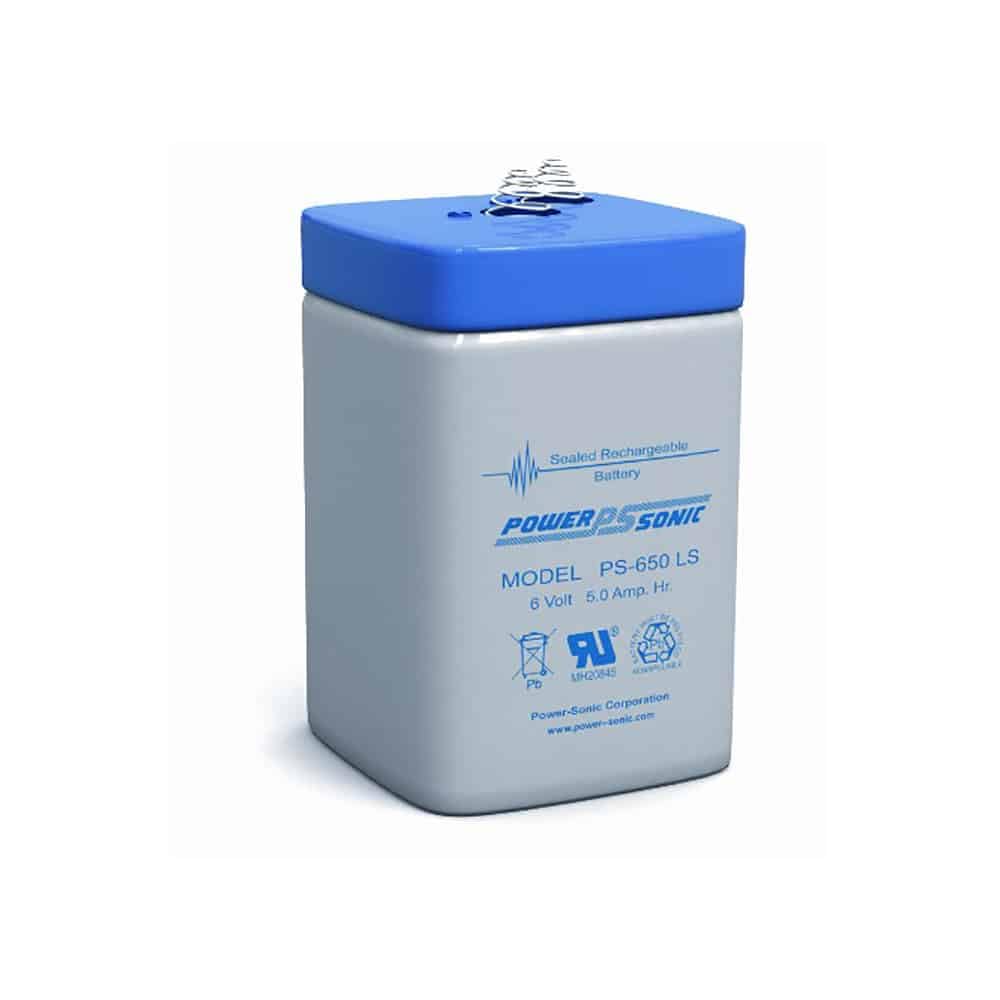 Amazon.com: Power-Sonic PS-650 LS ~ Rechargeable SLA Battery 6v 5ah ...