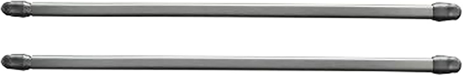 Amazon.com: Small Cafe Curtain Rod Adjustable 12" to 16" Set of 2 ...