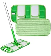 Amazon.com: ZHAYAO Reusable 100% Coral Fleece Mop Pads Compatible with ...