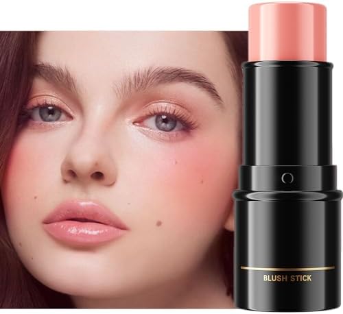 Amazon.com : Rouge Blush Stick, Cream Blush Stick for Cheeks & Lips ...