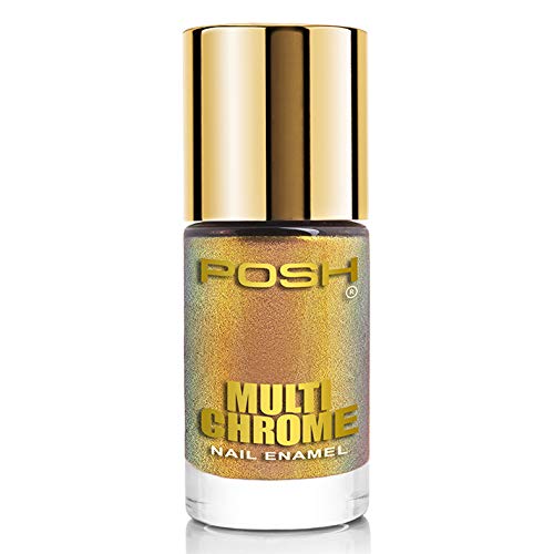 Buy Posh Multi Chrome Metallic Finish Nail Polish Quick Dry 5-Toxin ...