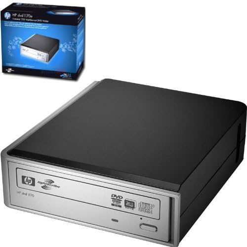 Amazon.com: HP DVD 1170e - Grabador de DVD multiformato externo 22X con ...