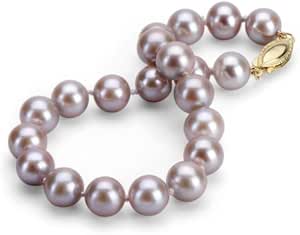 Amazon.com: Freshwater Lavender Nonpareil Pearl Bracelet 7.5-8.0mm