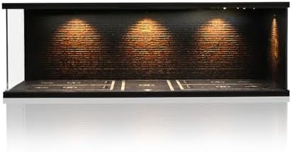 Amazon.com: Diorama 1:43 Black Display Case Compatible for Hot Wheels ...