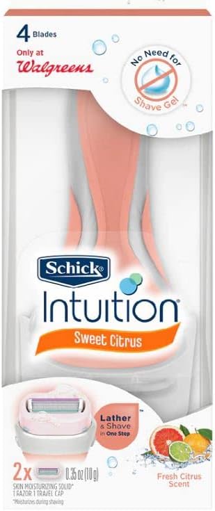 Amazon.com: Schick Intuition Advanced Moisturizing Womens Razor with ...