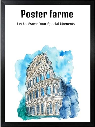 Large Modern 40x 60 cm Poster Frames Eton Wood Perfect For Wall Gallery ...