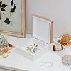 Amazon.com: Synovana Small Decorative Box with Lid Wooden Keepsake ...