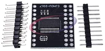 MCP23017 Serial Interface Module IIC I2C SPI MCP23S17 Bidirectional 16 ...