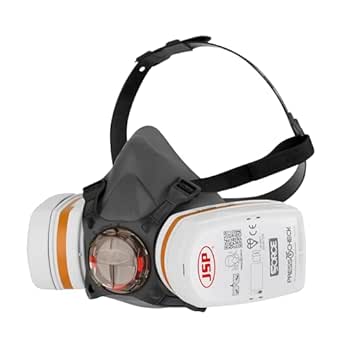 Force 8 Half-Mask with Press To Check A2P3 Filters (JSP BHT0B3-0L5-N00 ...