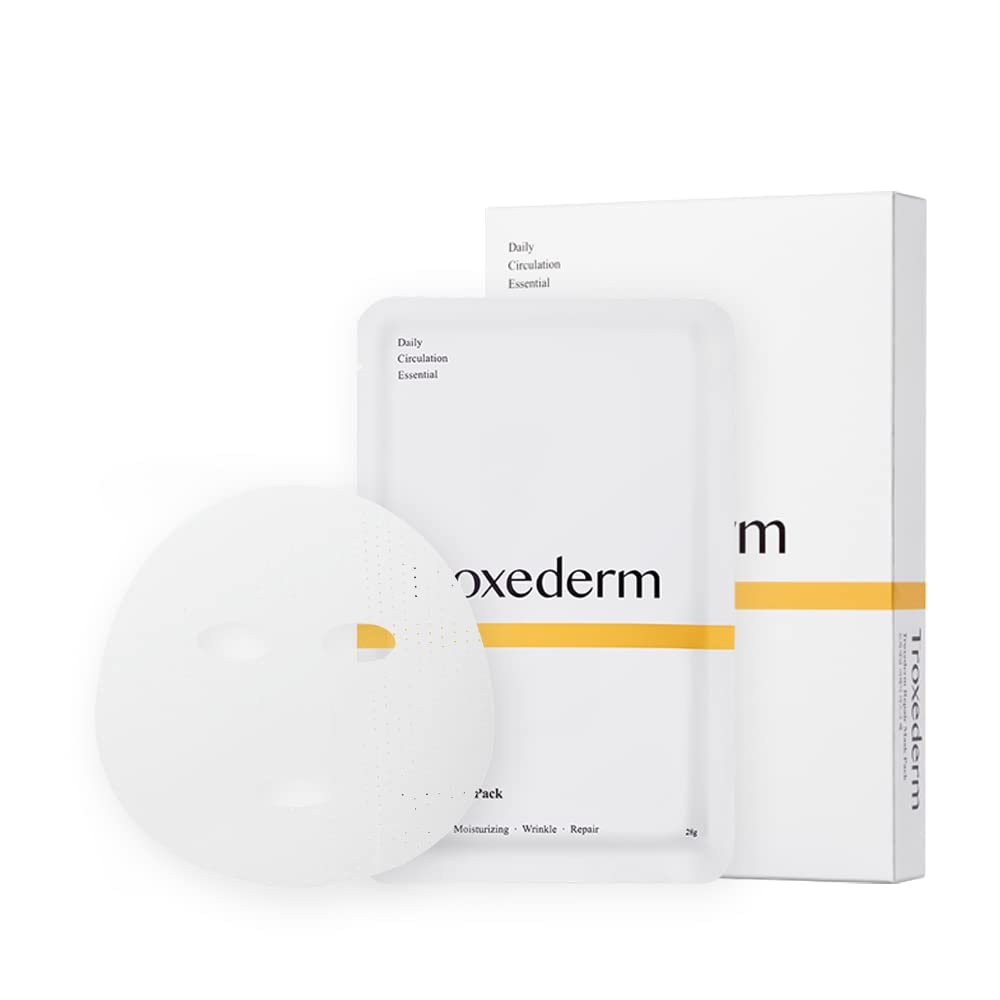 Amazon.com : TROXEDERM Repair Facial Mask Set – Fine Line Care ...