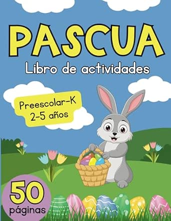 Libro de actividades de Pascua: Preschool Easter Activity Pages in ...