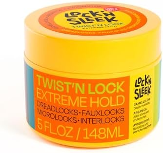 Amazon.com : LOCK'N SLEEK Braiding Gel, Extreme Hold Braid, Loc, and ...