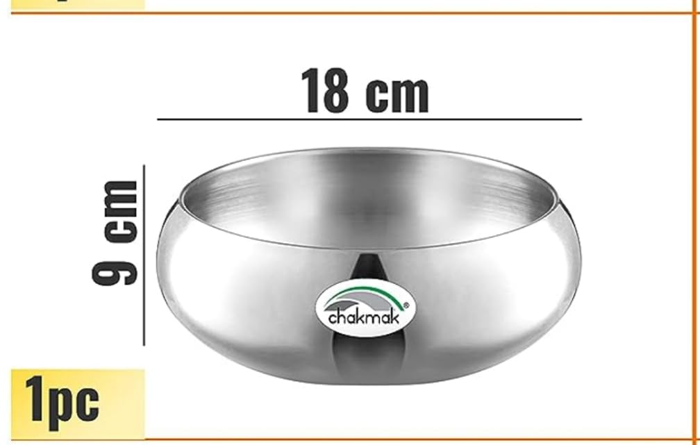 Chakmak Stainless Steel Marbella Dinner Set 101 Pcs | Solid Kitchen Set ...