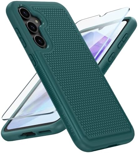 FNTCASE for Samsung A55 5G Phone Case: Dual Layer Shockproof Drop Protection Galaxy - 360 ...